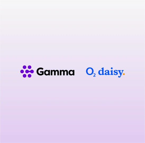 Gamma and O2 Daisy announce new multi-year commitment